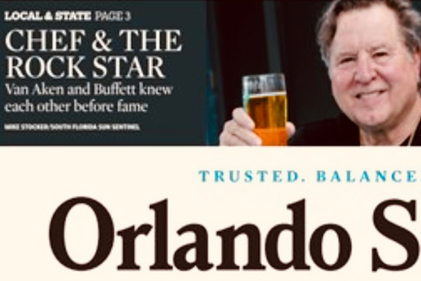 Norman Van Aken remembers Jimmy Buffett - Norman Van Aken